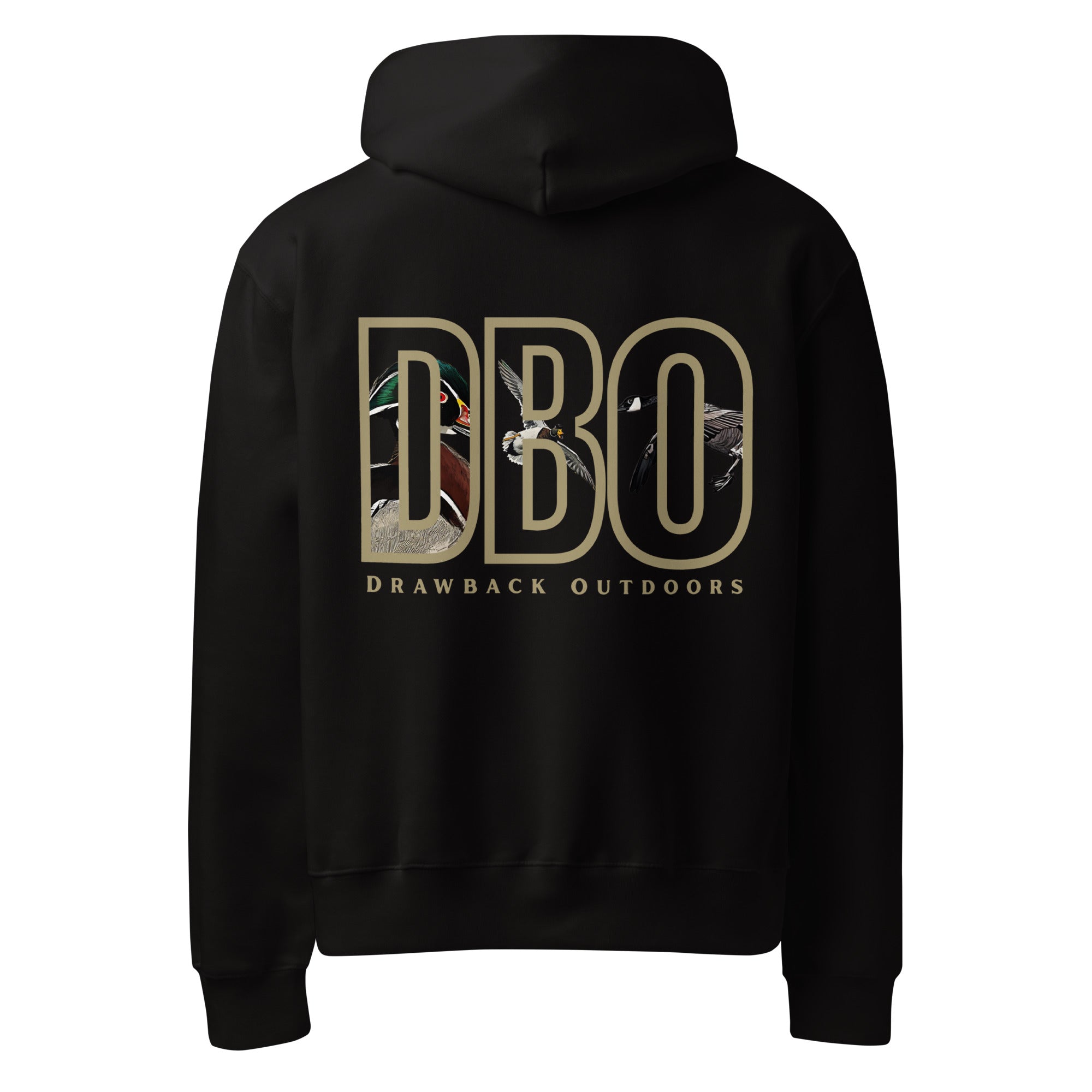 All out waterfowl Oversized heavyweight hoodie – Drawback Outdoors
