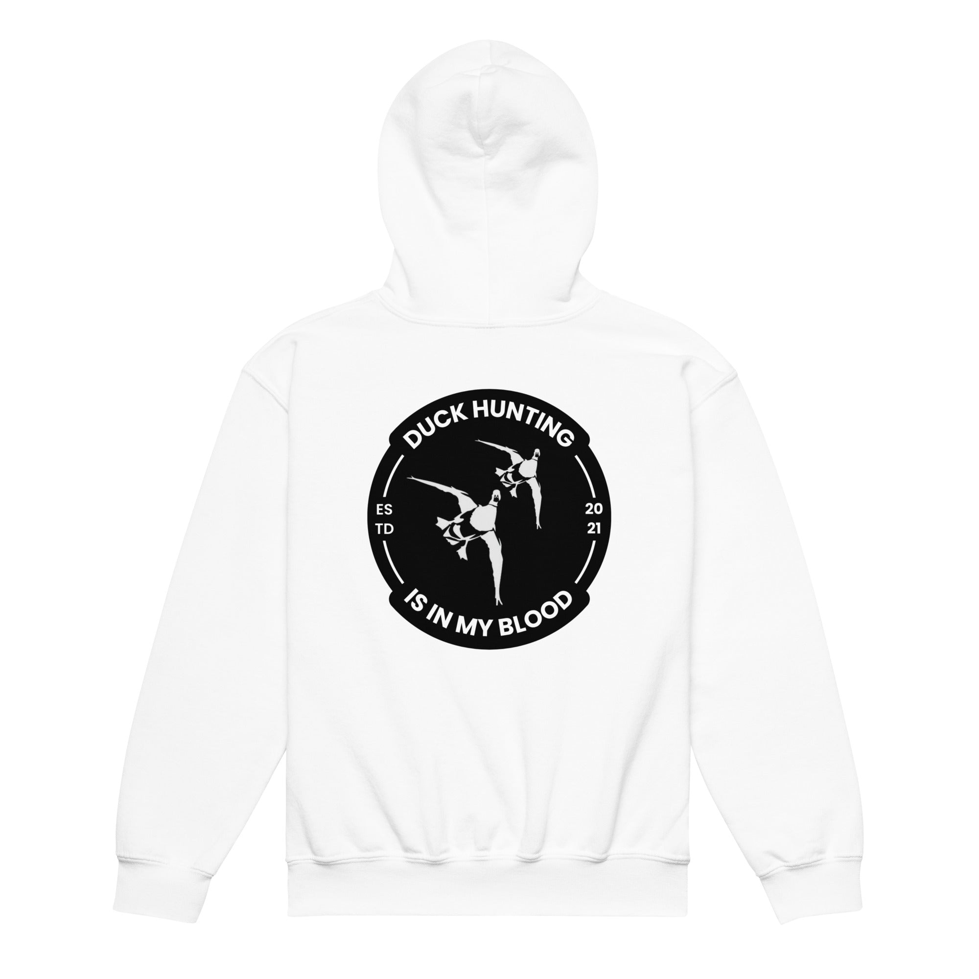 Duck hunting Youth heavy blend hoodie – Drawback Outdoors